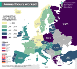 Annual Working Hours in Europe – Landgeist